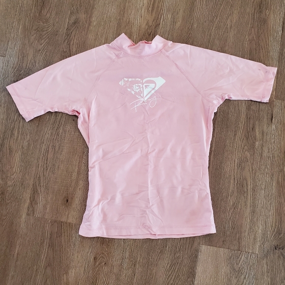 Roxy | Swim | Womens Light Pink Roxy Rashguard | Poshmark